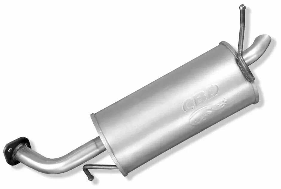 Глушитель Фобос 30109, для Hyundai Getz, металл, серебристый