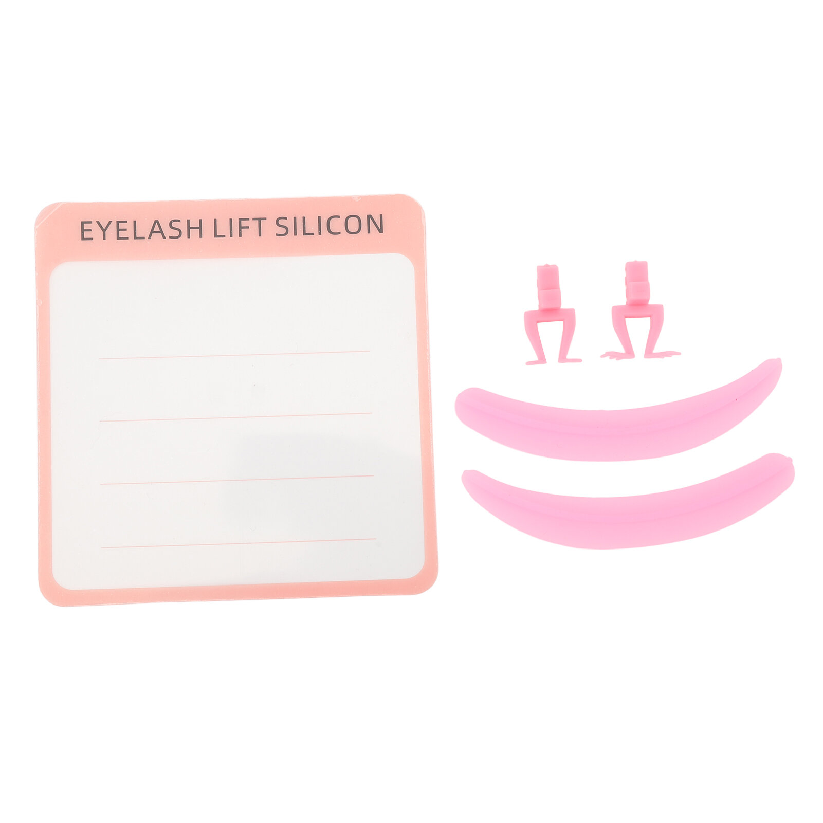 1 Pai разделитель для наращивания ресниц многоразовый разделитель для наращивания ресниц многоразовый инструмент для мастеров по наращиванию ресниц розово-красный