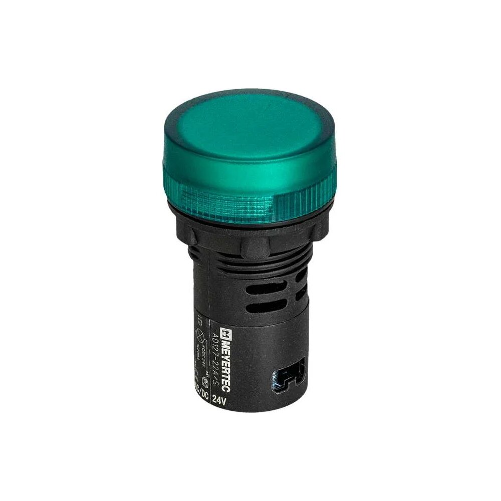 MEYERTEC Сигнальная лампа LED, зеленый, 24V AC/DC IP65 MT22-SA13 R-00014406