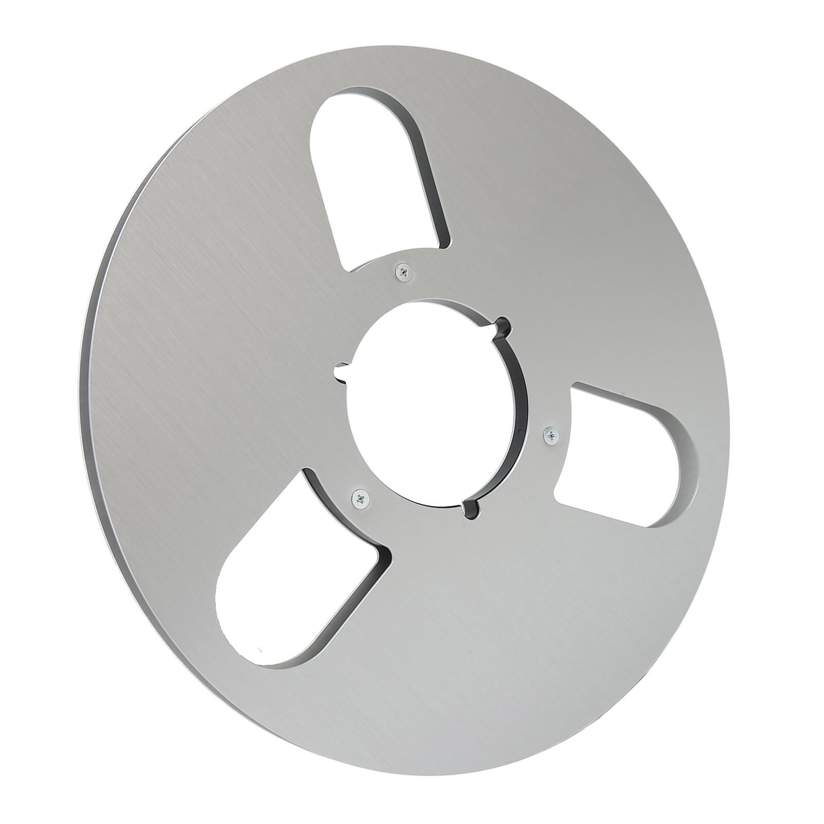 1/4 10,5-дюймовая пустая катушка с 3 отверстиями, детали машины для открывания из алюминиевого сплава, приемная катушка для катушки Nab на катушку магнитофона