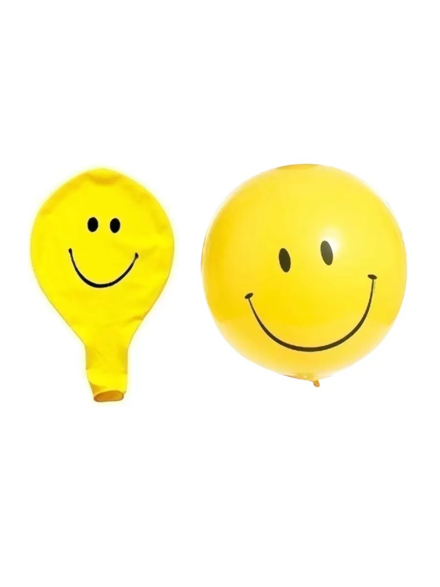 Воздушный шар Гигант, диаметр 91 см, латекс, круглый, жёлтый