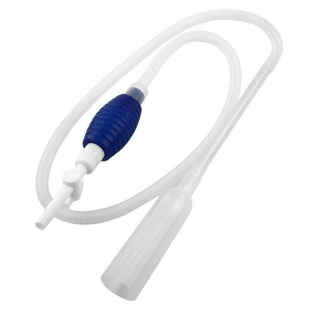 Аквариумный Сифон для Уборки Гравия Пневматический Насос для Изменения Воды в Рыбацкой Аквариумной Танке Инструмент Материал PVC Объем Танка 20 галлон Package Weight 480g 16.93 унции Package Size 440*240*75мм 17.32*9.45*2.95 дюйма 1*Сифонный Клинер