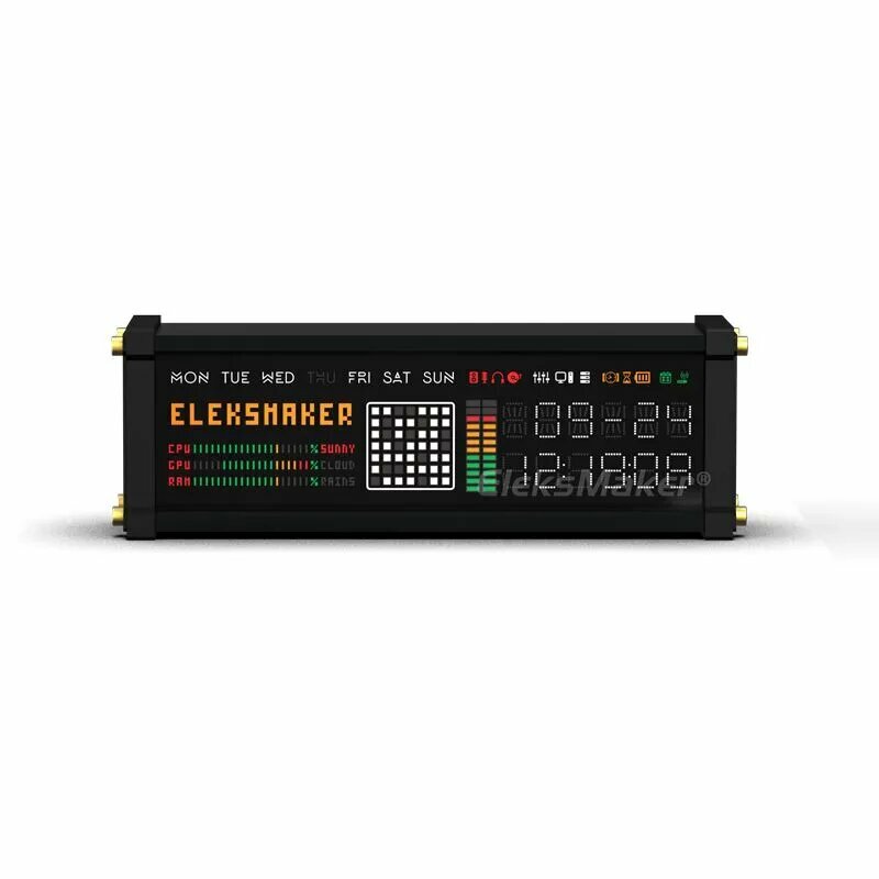 EleksMaker, многофункциональные часы, настраиваемые часы, точечные редакторы,