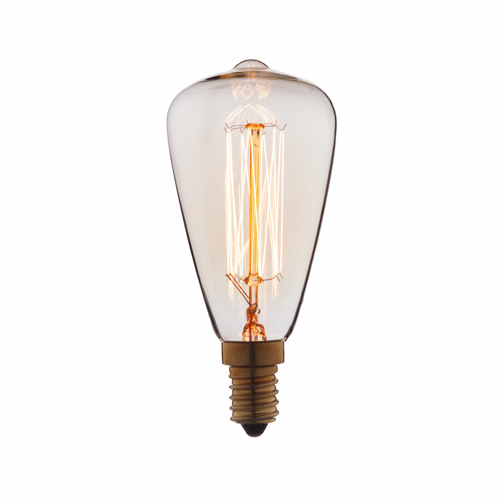 Лампа накаливания LOFT IT "Edison Bulb", E14, 60Вт, прозрачная, 45мм