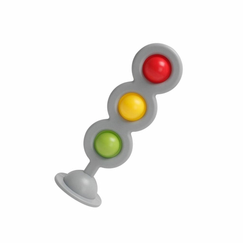 Успокаивающие игрушки Непоседа - простая сенсорная игрушка-светофор на кончиках пальцев