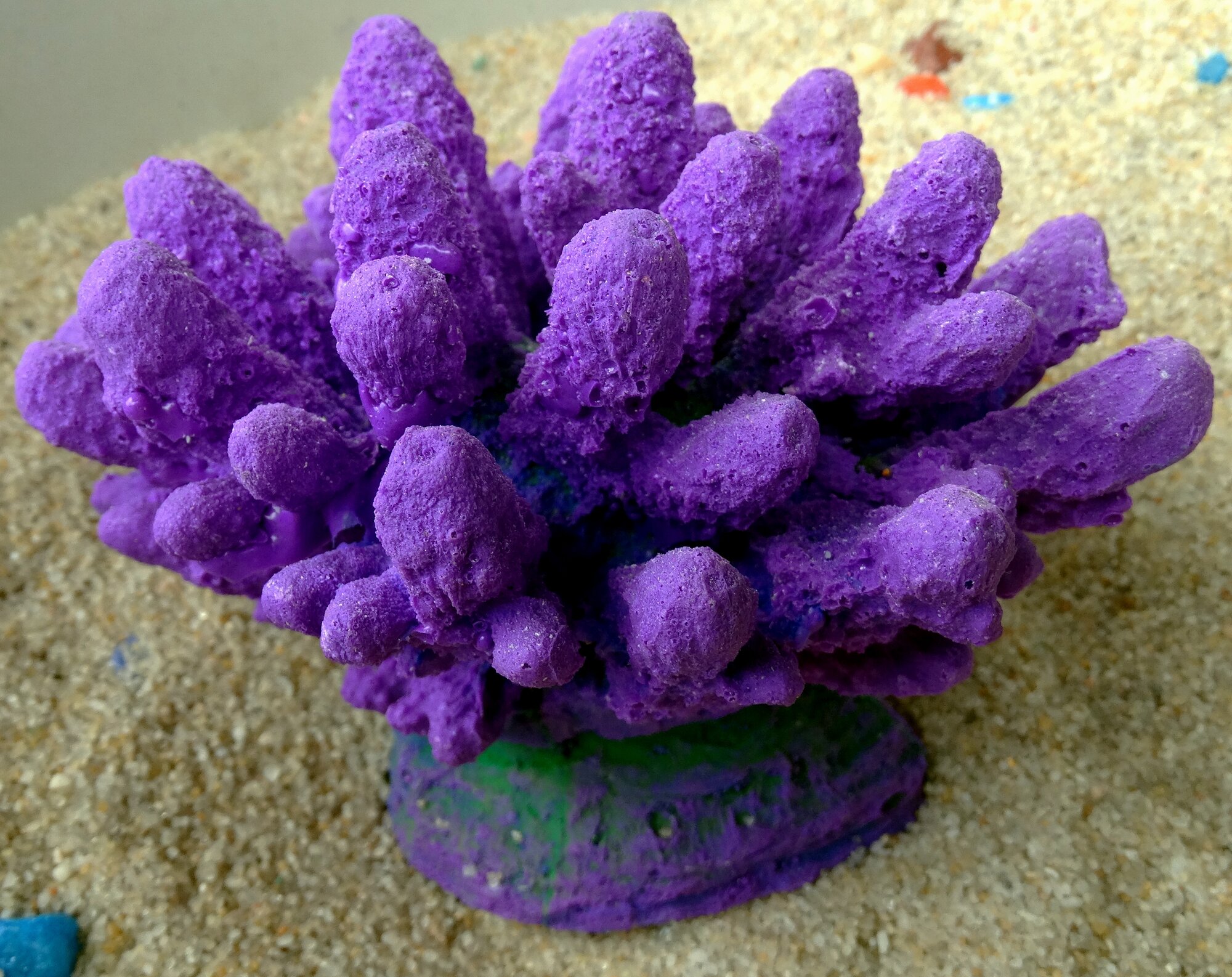 Искусственный коралл коралл ЭКО "Монти", для аквариума, ручной работы, эко коралл