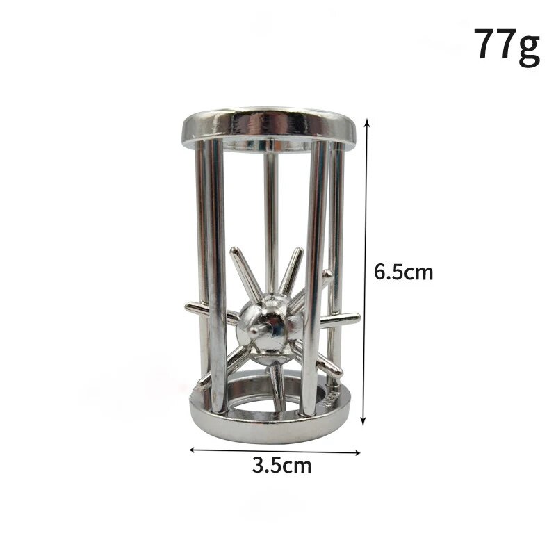 Металлические головоломки-замки 7