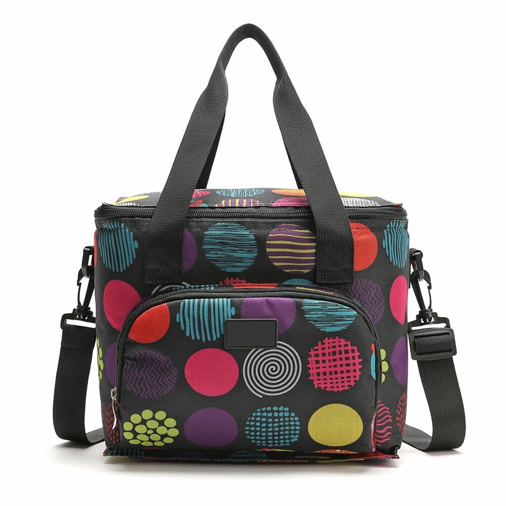 10-литровая портативная термосумка для ланча, термоорганайзер для бэнто-боксов, школ, офисов, пикников, сумка-холодильник