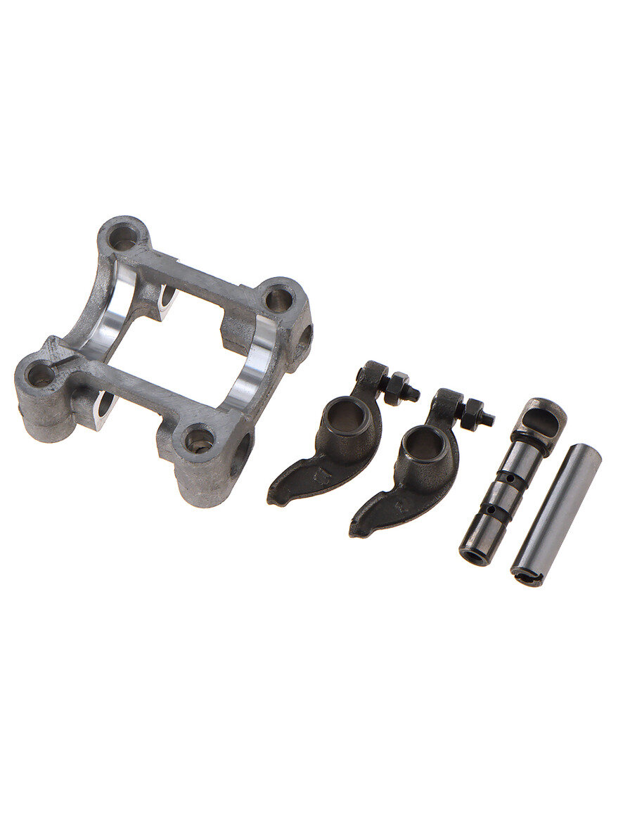 Крышка распредвала в сборе с коромыслами для скутера Китаец с двигателем 139QMB 50-70 см3