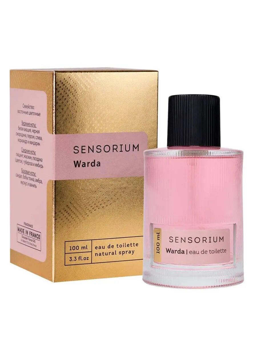 Delta Parfum Туалетная вода Sensorium Warda женская, 100 мл