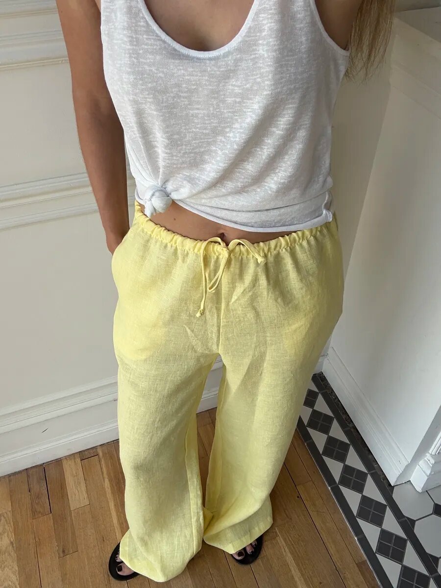 Брюки палаццо