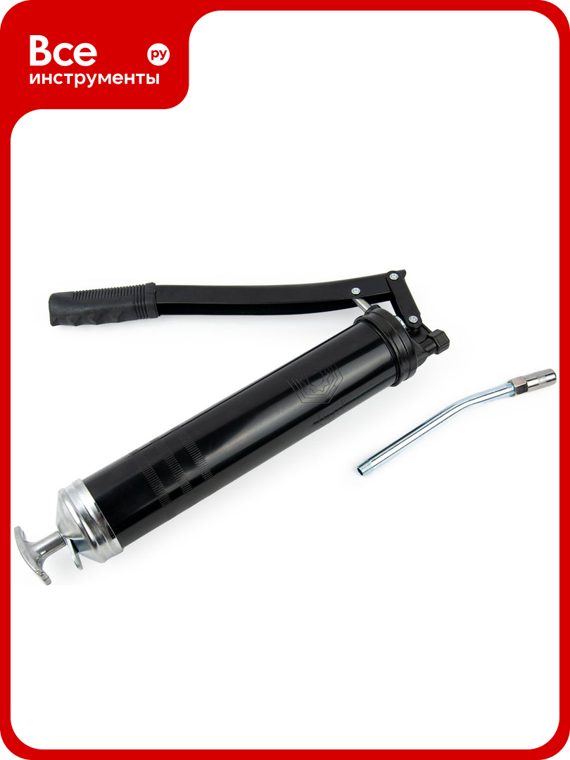 Рычажно-плунжерный шприц со съемной задней крышкой БелАК 400 мл БАК.90522, белый, съемный