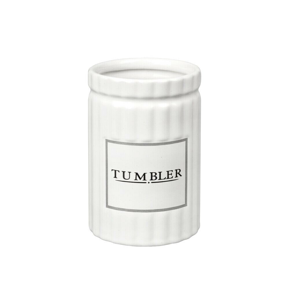 Стакан для ванной Zenfort Mona настольный керамика белый (106674)