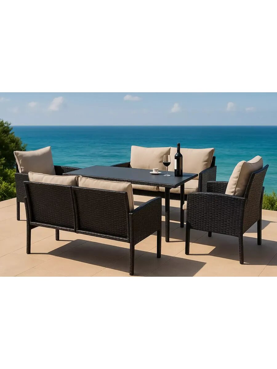 Набор мебели из ротанга Палермо-6