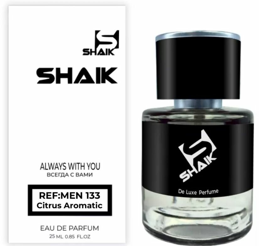 Парфюмерная вода Shaik № 133, 25 мл мужские