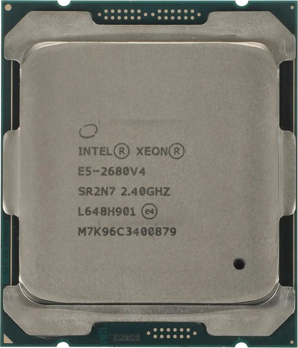 Процессор Intel Xeon E5-2680 V4, серверный, 14 ядер, 2,4 ГГц