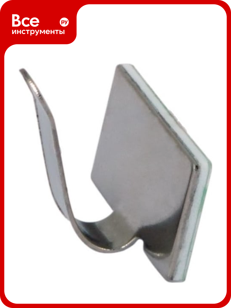 Самоклеящиеся металлические площадки с клипсой под шлейф REXANT пкшм 20x10 мм, 100 шт. 07-2420, серый цвет, из стали