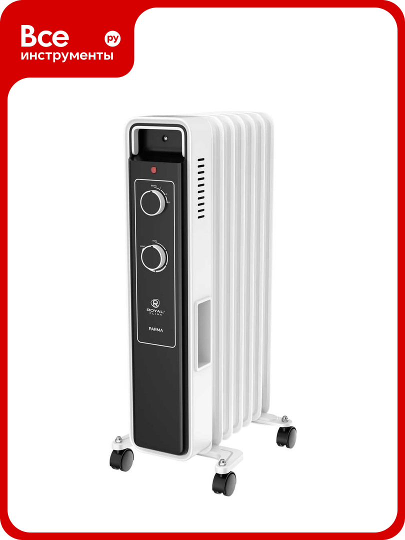 Масляный радиатор Royal Clima PARMA ROR-PR5-1000M