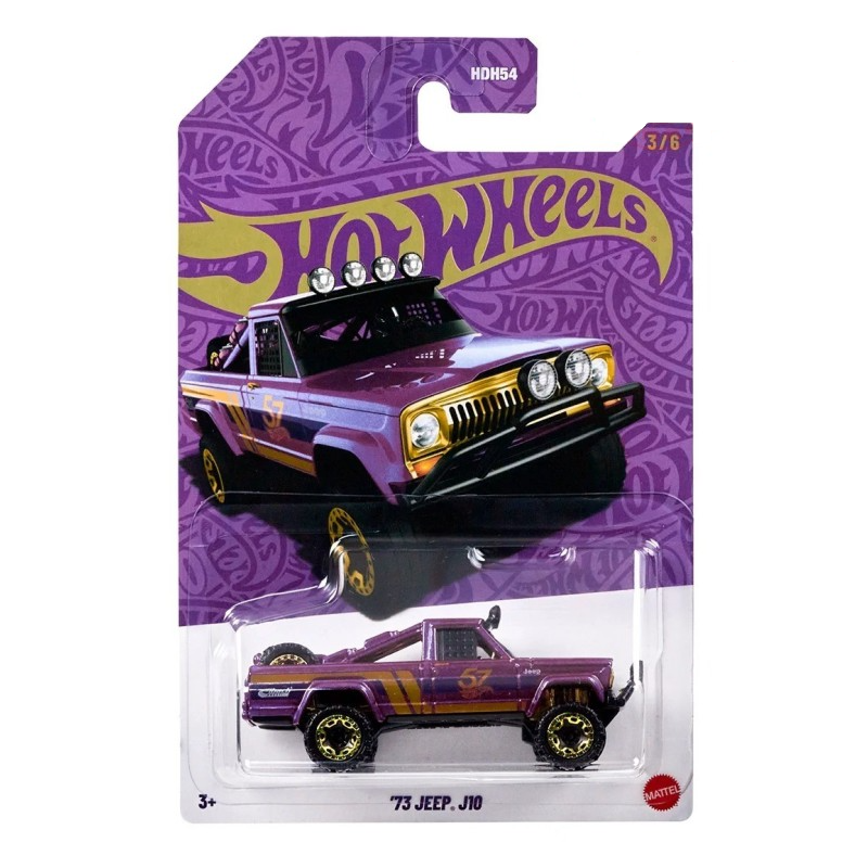 Машинка Hot Wheels премиальная '73 JEEP J10 JDM22