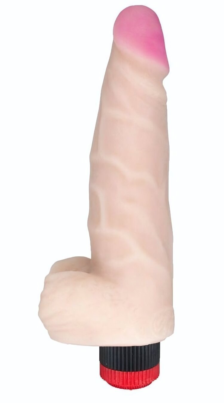 Телесный вибромассажёр HUMAN COPY, 19 см, неоскин, для вагинальной стимуляции