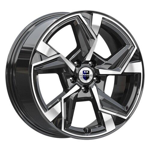 Колесный диск K&K Кайан 7.5x18 5*108 ET33 DIA67.1 Алмаз черный