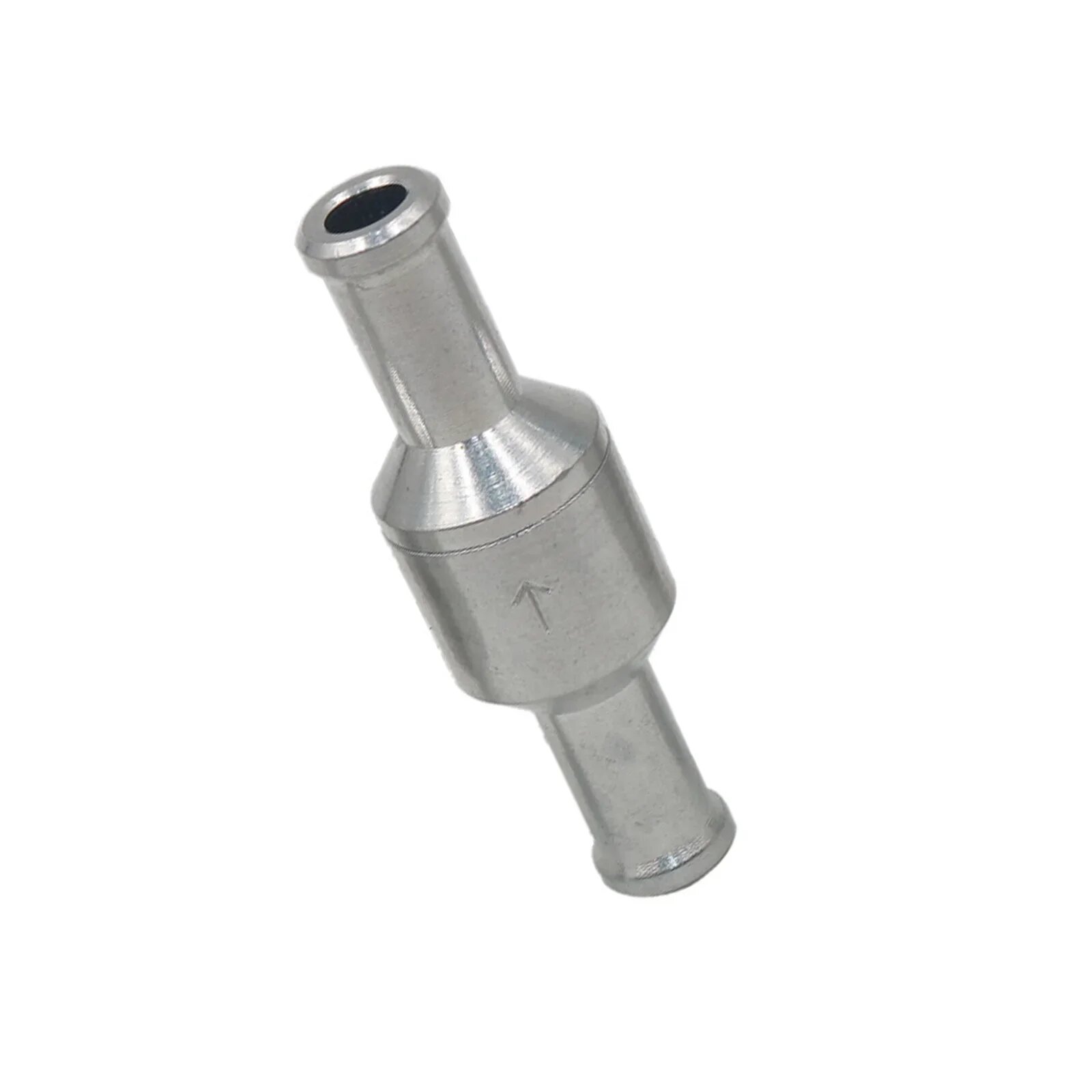 Обратный клапан 6-12 мм, хромированный односторонний обратный обратный клапан, алюминий, топливо, вода, газ, воздух, вакуум 6 мм/8 мм/10 мм/12 мм 8mm