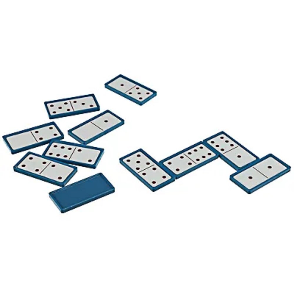 Домино "Классическое", в пакете, на европодвесе, логическая настольная игра, от 6 лет