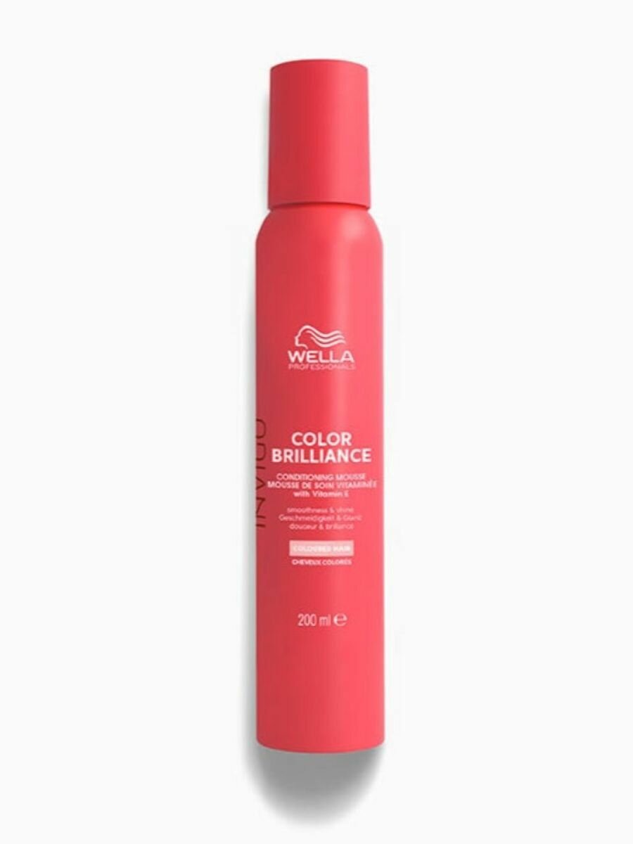 Wella INVIGO Color Brilliance Mousse - Кондиционирующий мусс с витамином Е 200 мл