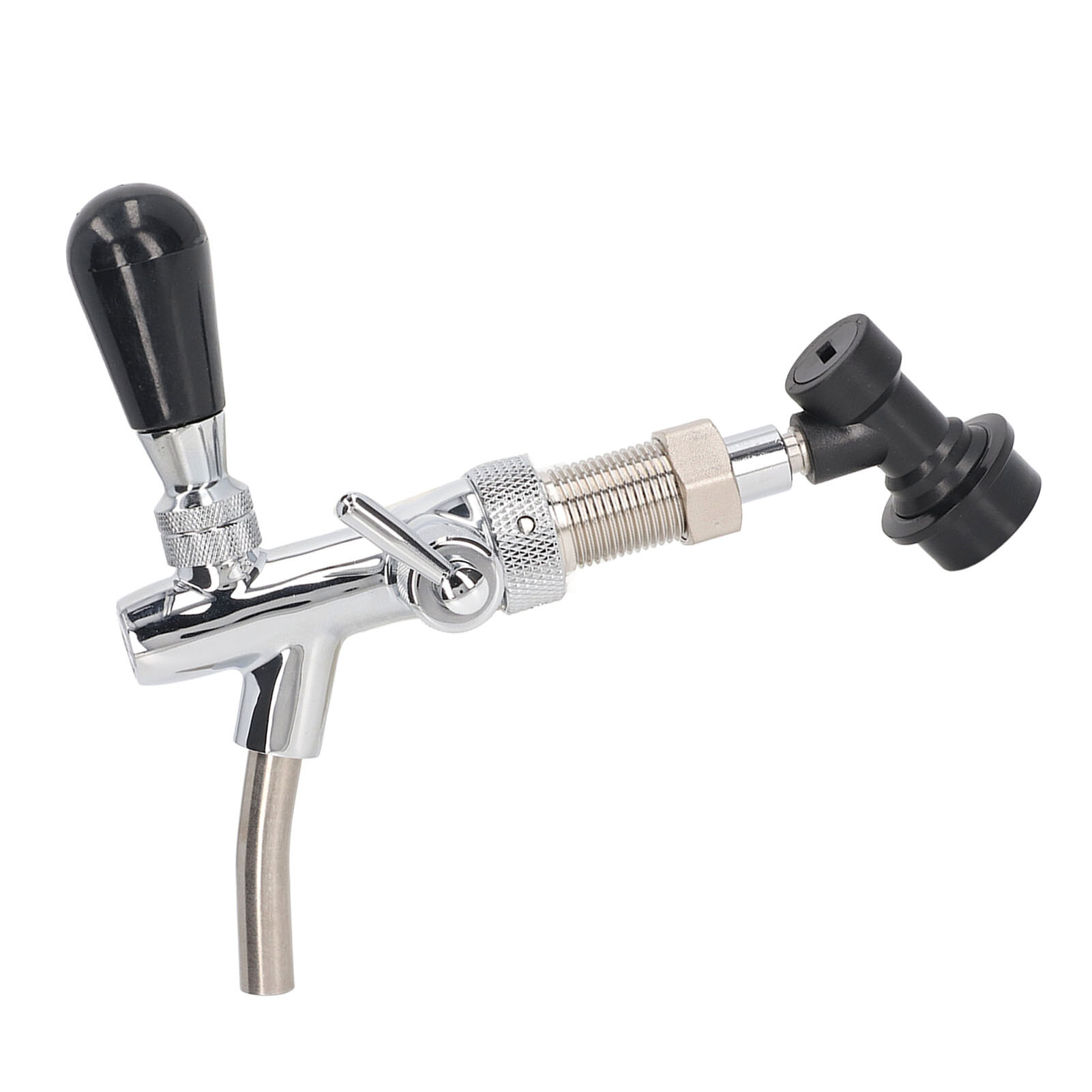 Кран для пива G5/8 из нержавеющей стали 304, регулируемый, для баров, ресторанов, гостиниц и дома, вес 745 г