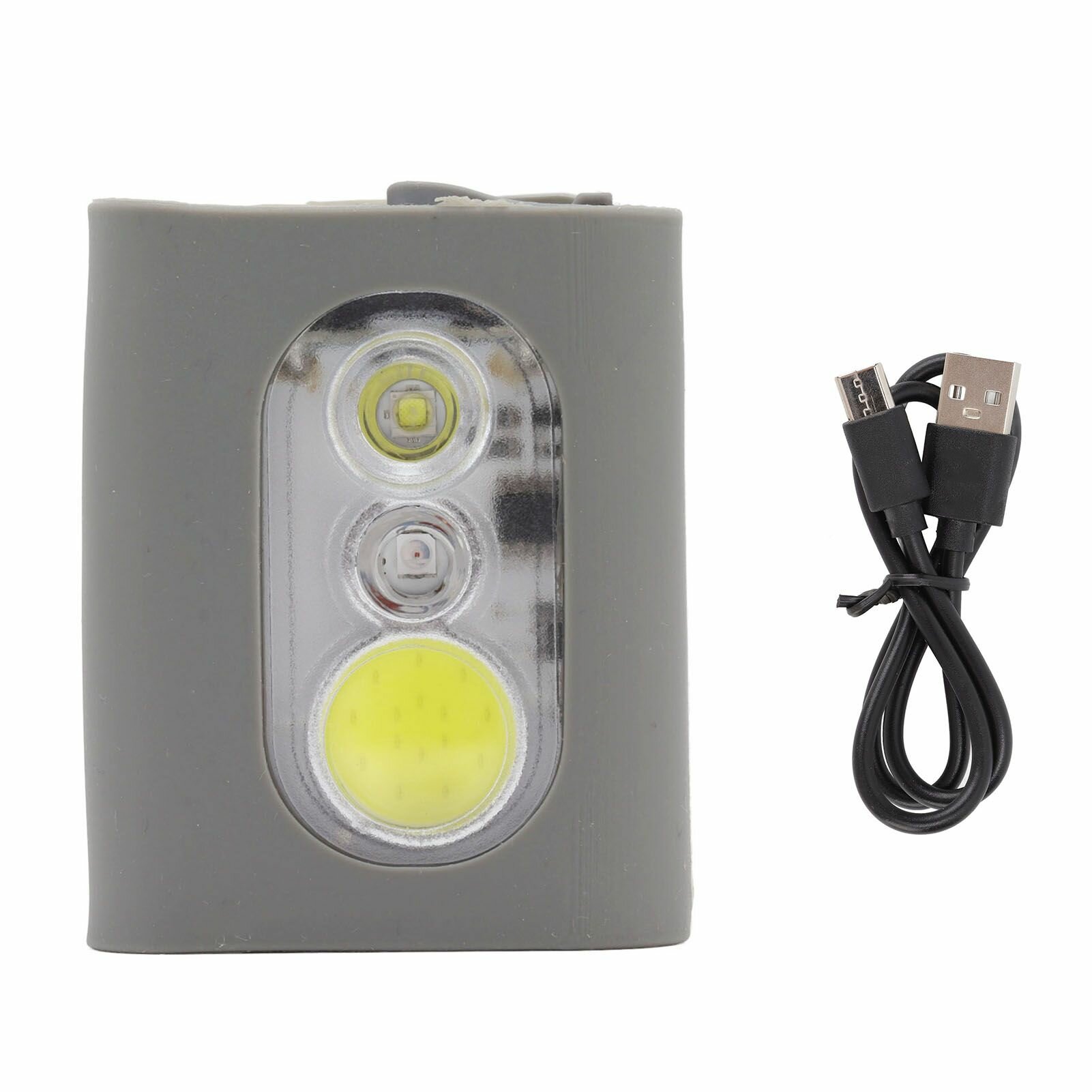 Зажим для беговых фонарей, светодиодный светильник типа C, магнитная зарядка через USB, 5 уровней, для ночных пробежек