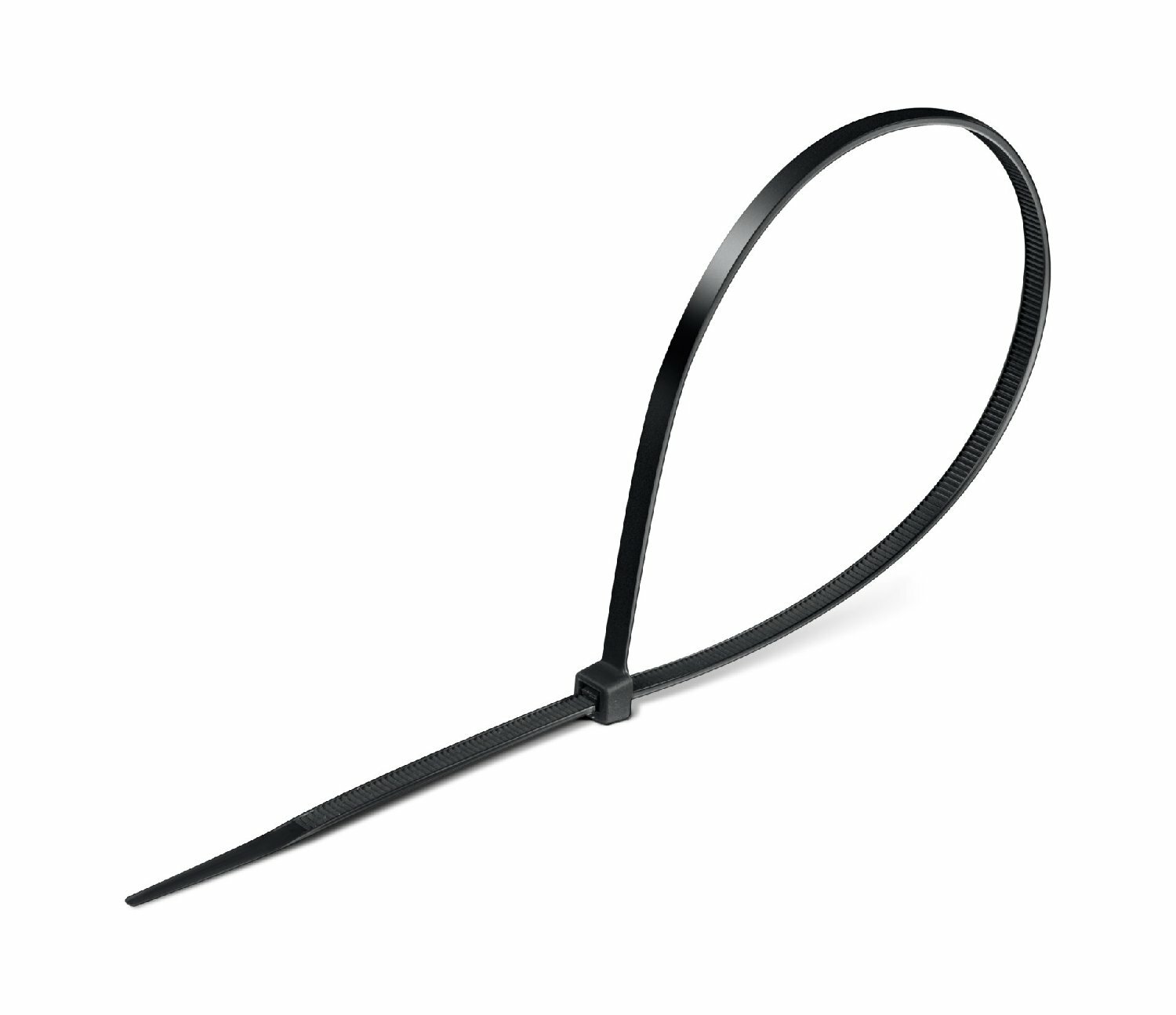 Кабельные стяжки ЗУБР Профессионал 1.8 x 100 мм нейлон РА66 черные 100 шт усиление на разрыв 6 кгс устойчивость к ультрафиолету