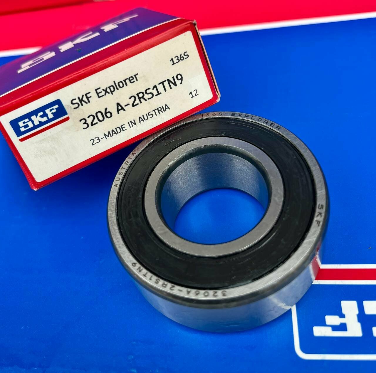 Подшипник SKF 3206 A-2RS1TN9/MT33 (30x62x23.8) Подшипник муфты ( вискомуфты ) включения вентилятора Уаз Патриот дв. IVECO