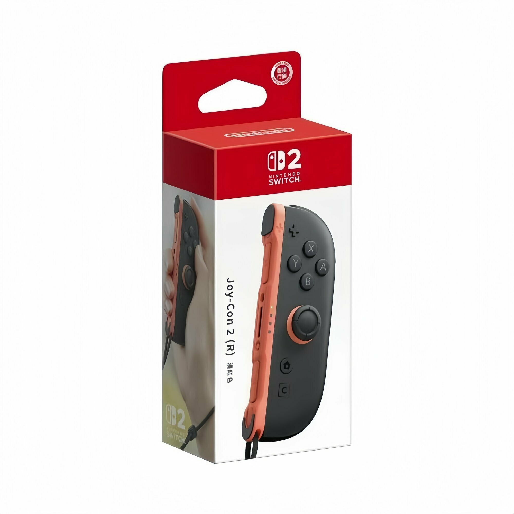 Геймпад (Правый контроллер) Joy-Con 2 для Nintendo Switch 2 (R) 1 шт. Красный