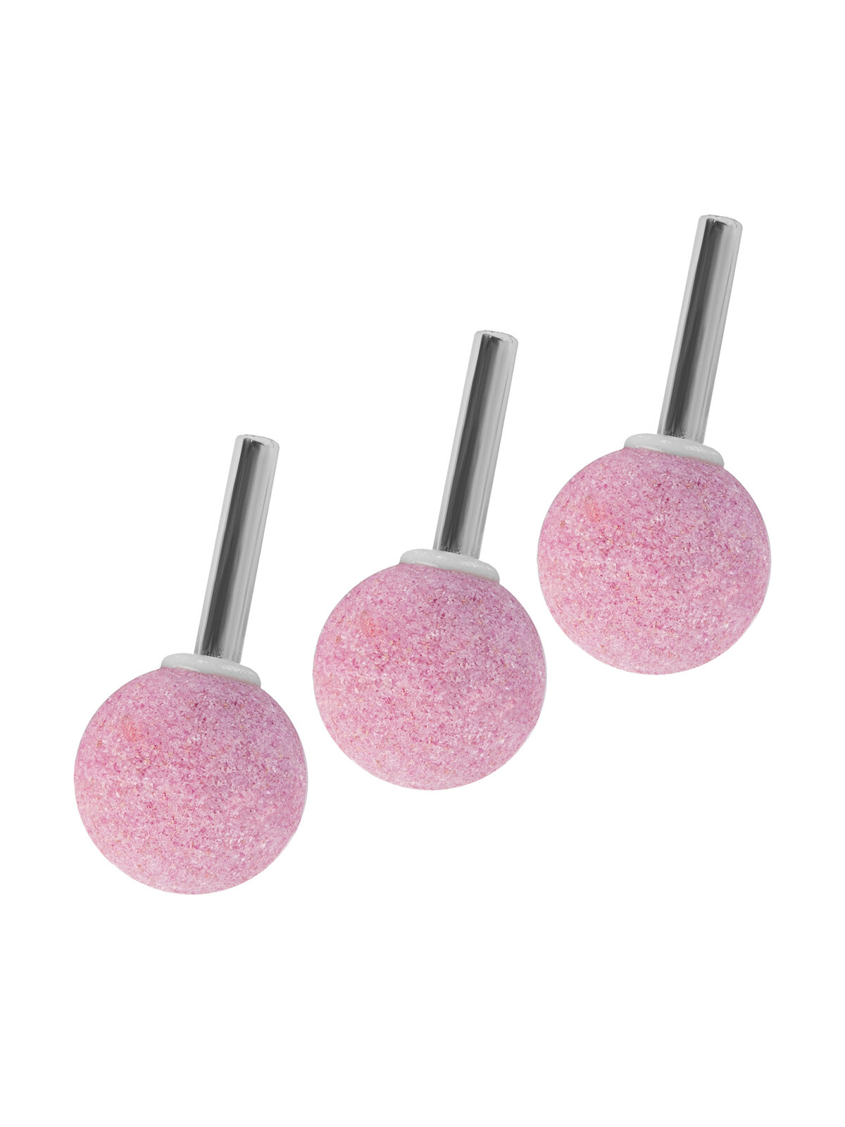 Шарошка абразивная Matrix шар, 30 мм, хвостовик 6 мм, F46, 3 шт 76013