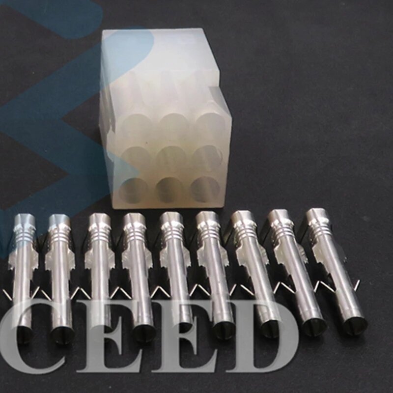 9-контактный Автомобильный Электрический разъем серии 2,3, автомобильный блок 2 Sets Female