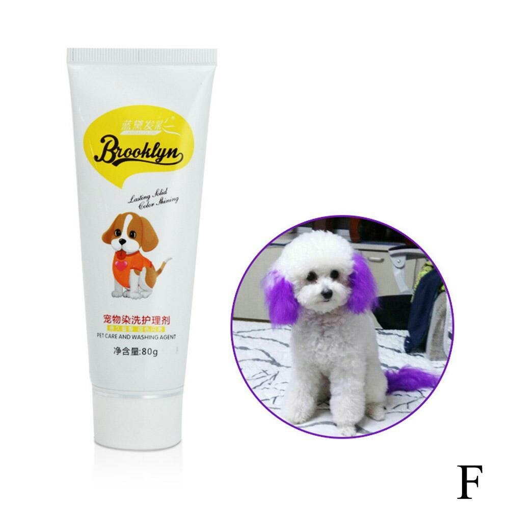 80 г домашних собак, кошек, животных, волосы, яркие красители, красящий пигмент