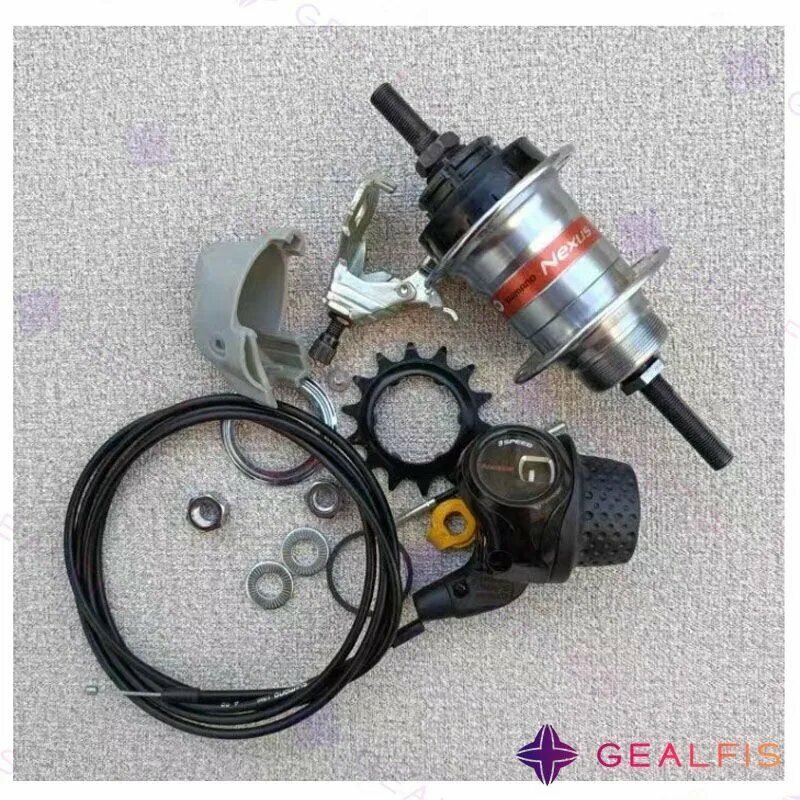 KNOW EASY-Комплект. Втулка планетарная Shimano Nexus SG-3S42 на 36 спиц, ось 182 мм. + мелкие запчасти.