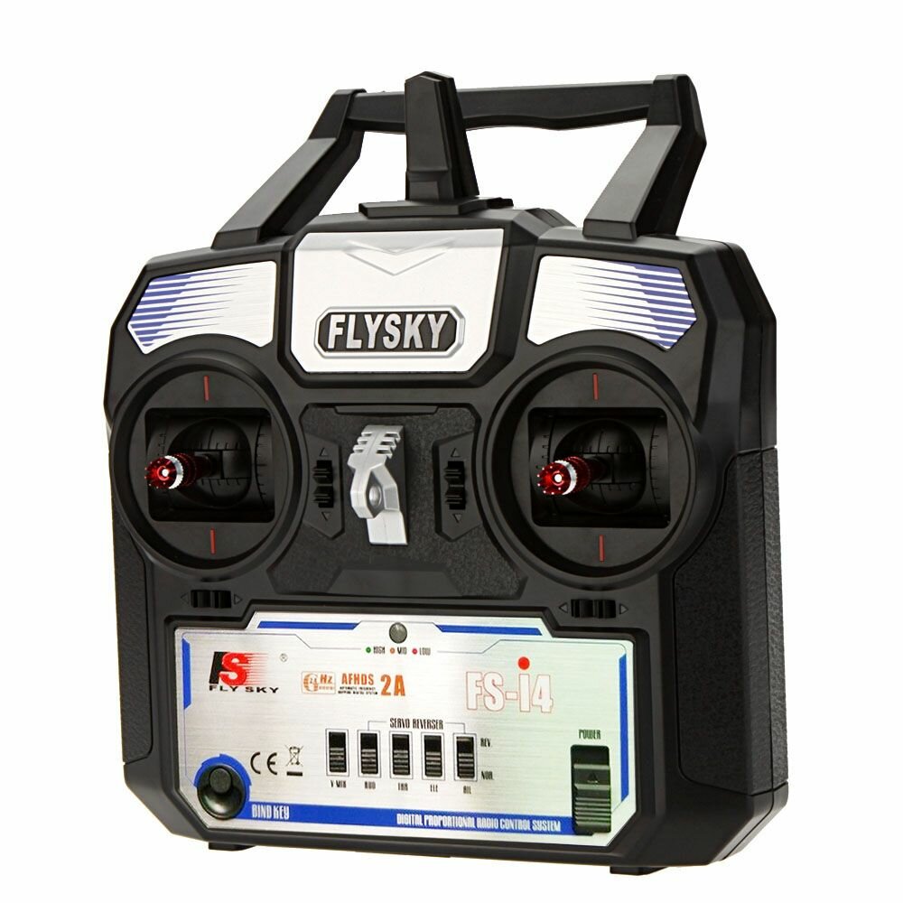 Flysky FS-i4 AFHDS 2A 2.4GHz 4-канальный радио системы передатчик для Glider, Top Sport
