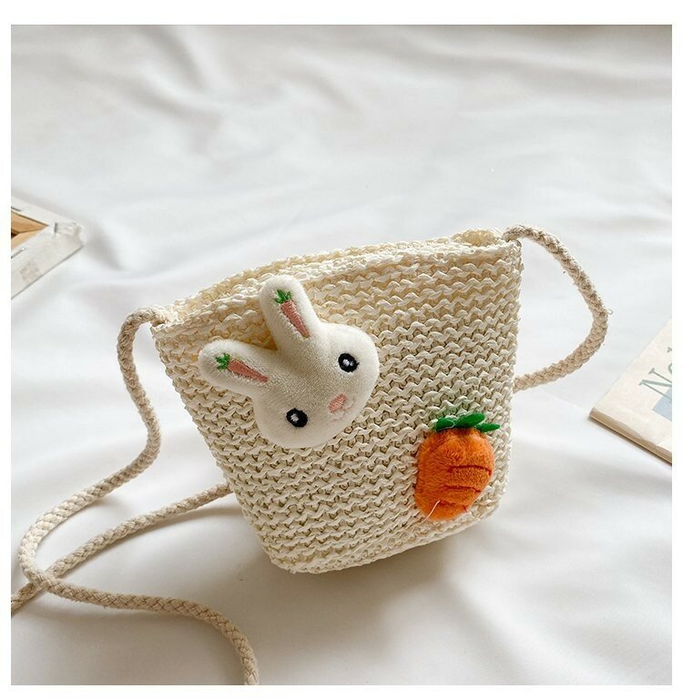 Детская сумка для развлечений и мультяшных рисунков для прогулок кролик