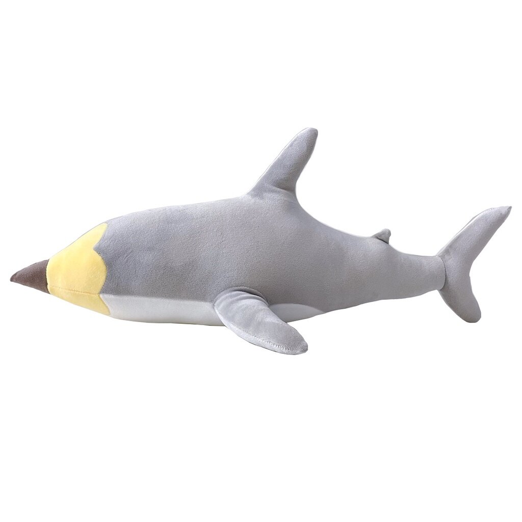 Quirky shark mounted on a horse plush toy playful sharkbee bee stuffed animal creative present for all ages