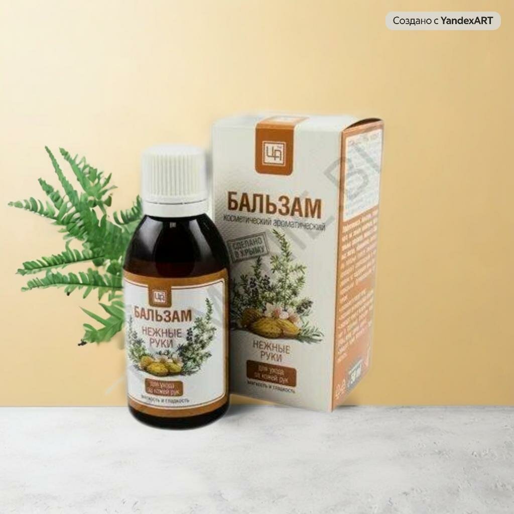 Бальзам "Нежные руки" для ухода за кожей рук, 50мл (Царство ароматов)