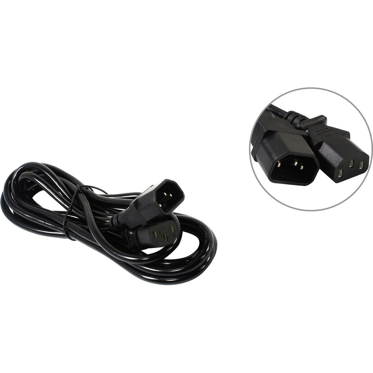 5bites Кабель UPS -> устройство 220V (IEC-320-C13--> IEC-320-C14) 3м