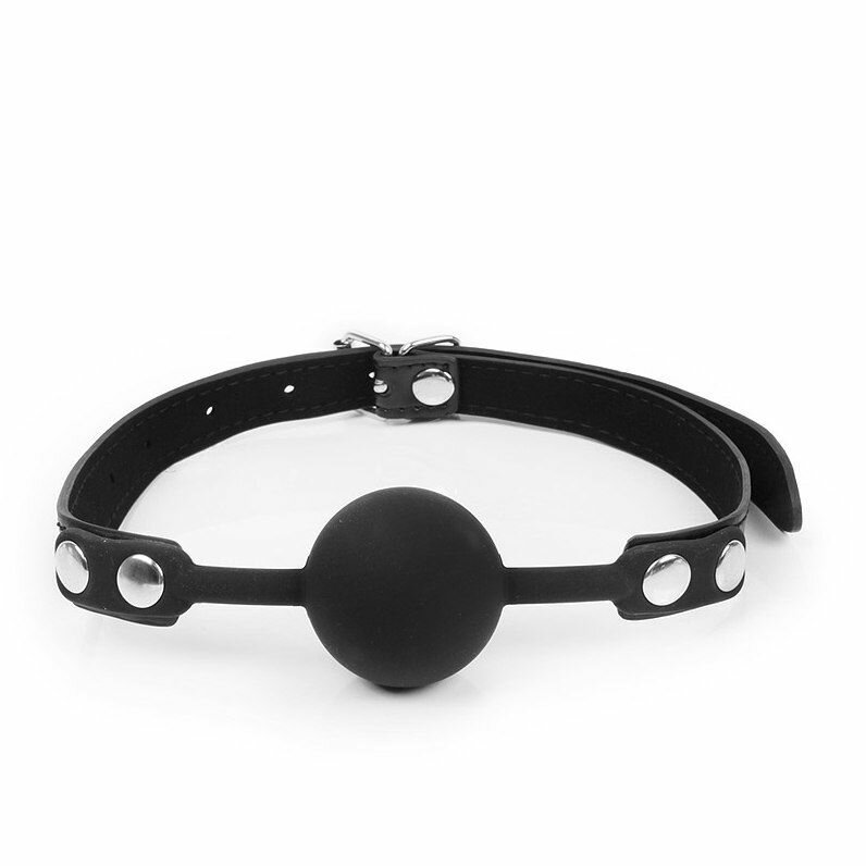 Кляп, чёрный