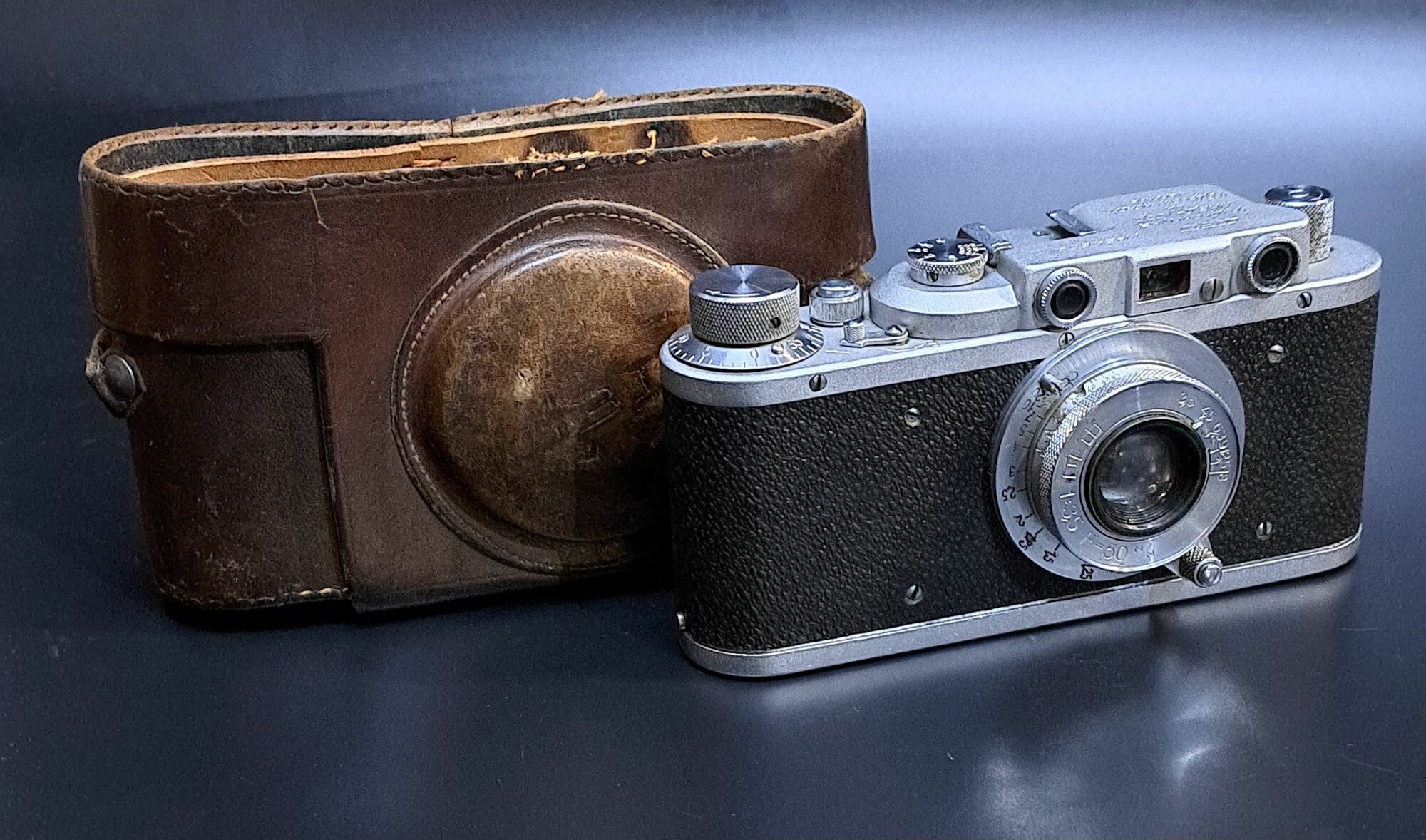 Фотоаппарат винтажный "ФЭД" НКВД. СССР. 1940г. С гравировкой