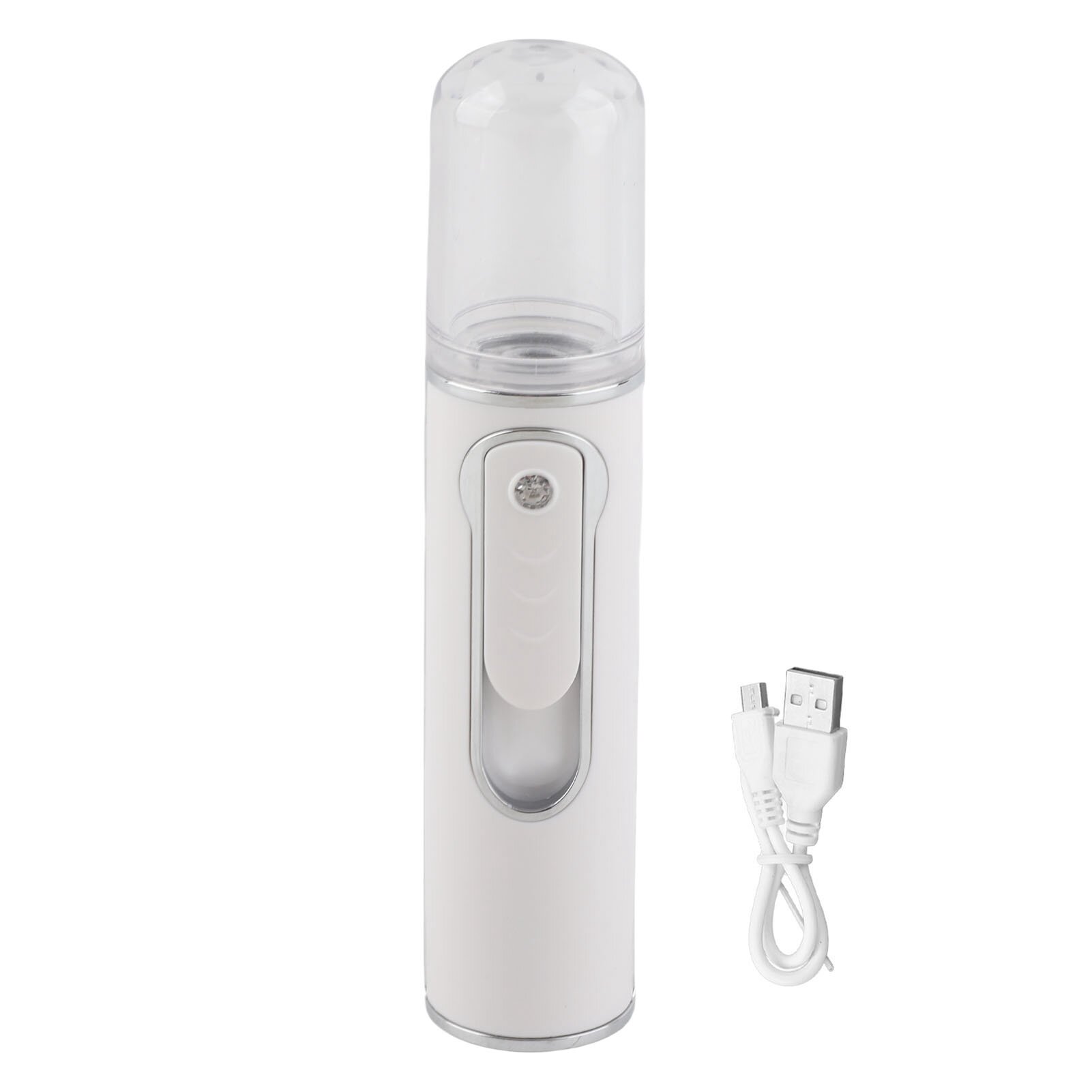 Портативный мини-паровой увлажнитель для лица Nano Facial Mister Mini с USB-зарядкой и визуальным резервуаром для воды объемом 30 мл для увлажнения лица.