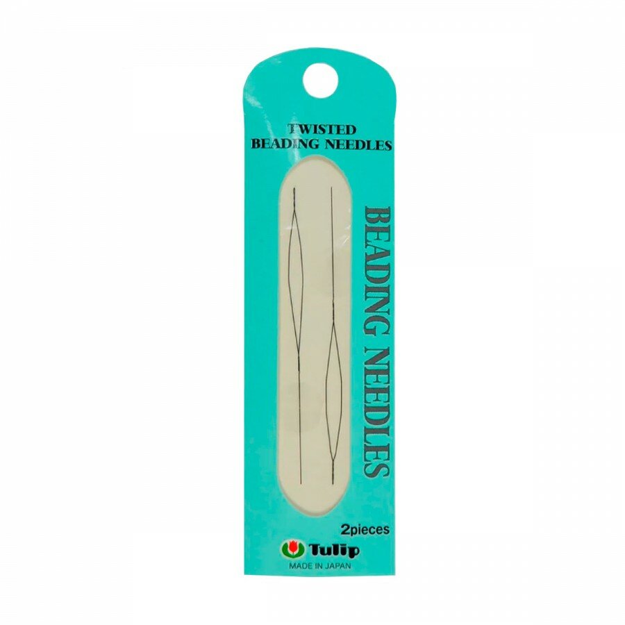 TBN-006e Иглы ручные для бисера 0,2*70мм, Tulip