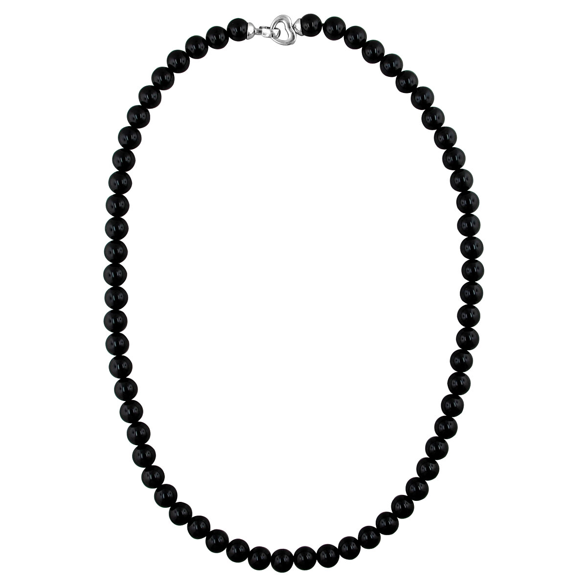 Колье, серебро, 925 проба, агат