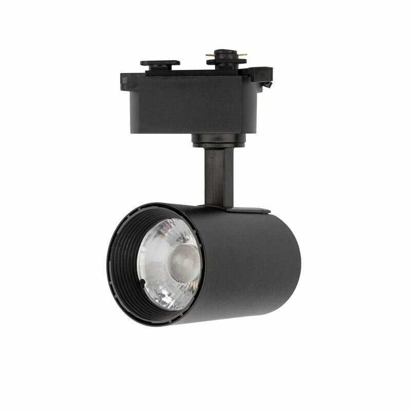Светильник светодиодный на трек однофазный 12Вт 4000К 1050лм черный Rexant
