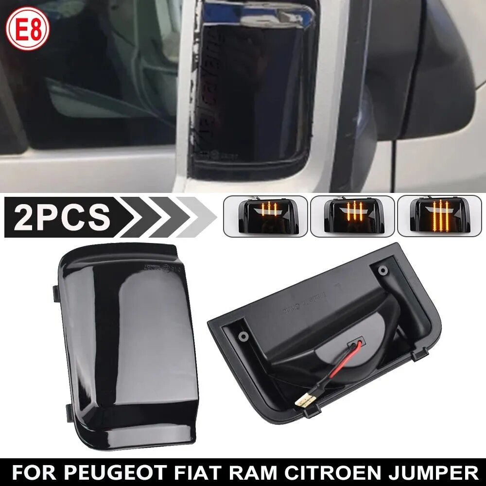 Фары автомобильные, Указатель поворота, 2 шт, арт. для Peugeot Boxer Fiat Ducato Citroen Jumper 2006 - 2019