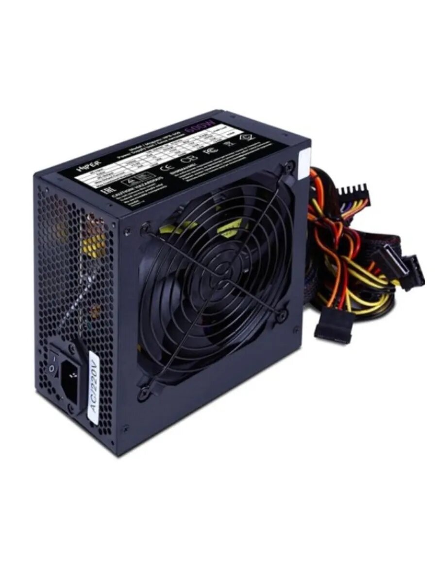 Блок питания HPB-600 черный - 600 Вт